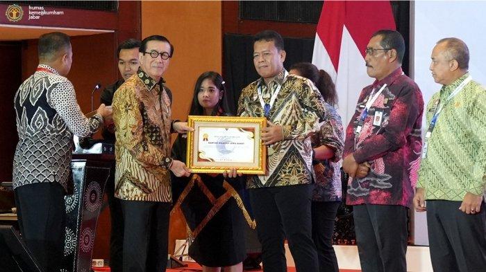 Kemenkumham Jabar Raih Penghargaan Terbaik Pelaksanaan P5HAM - Tribunjabar.id