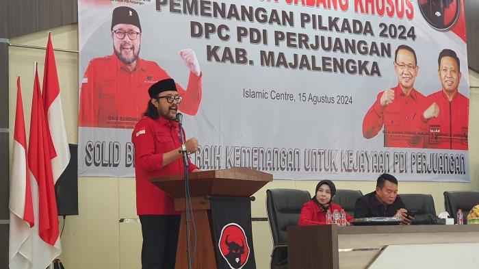 Maju Pilgub Jabar 2024, Ono Surono Janjikan PDIP Siap Cetak Sejarah, Ono : Mohon Doanya ...