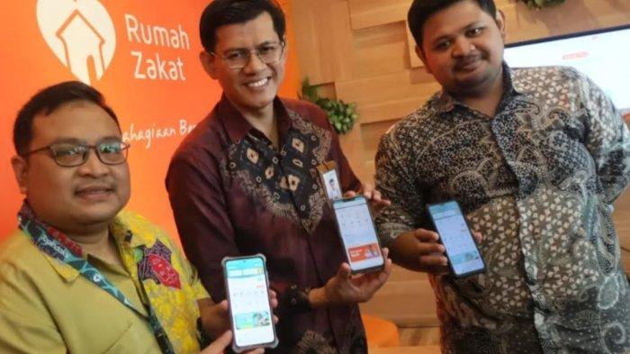 Permudah Beramal di Bulan Ramadhan, Rumah Zakat Kolaborasi denganTopindoku - Tribunjabar.id