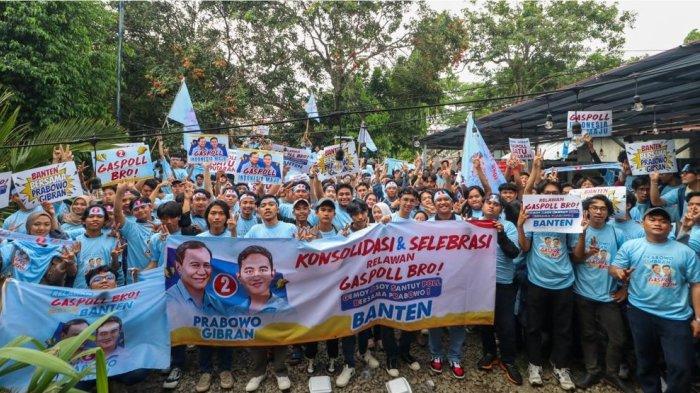 Komitmen Sejahterakan Masyarakat, Gaspoll Bro Banten Siap Menangkan Prabowo-Gibran - Tribunjabar.id