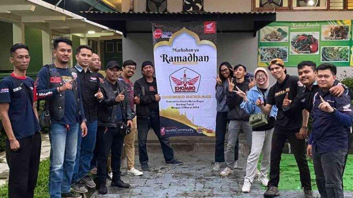 Berbagi Kebaikan di Bulan Ramadhan Bersama Komunitas Honda Bogor - Tribunjabar.id