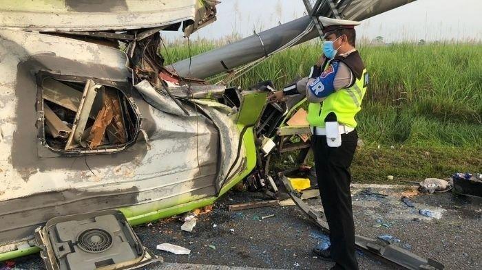 Fakta Baru Kecelakaan Maut di Tol Surabaya Mojokerto, Sopir Bus Maut Terindikasi Konsumsi Sabu ...