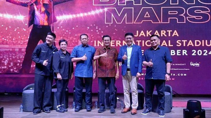 Bruno Mars Bakal Konser di Indonesia September 2024, Jumpa Pers ...