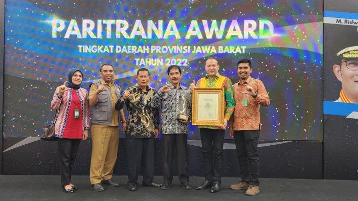 Kota Cimahi Raih Peringkat Tiga Penghargaan Paritrana Award Tingkat Jabar - Tribunjabar.id