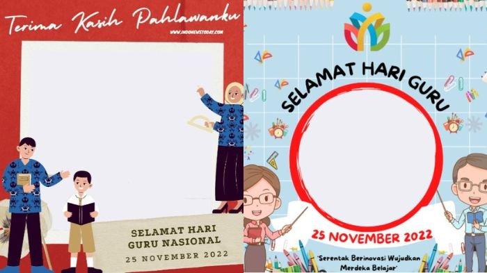 40 LINK Twibbon Hari Guru Nasional 25 November 2022 dan Cara Menggunakannya, Bagikan di Grup WA ...