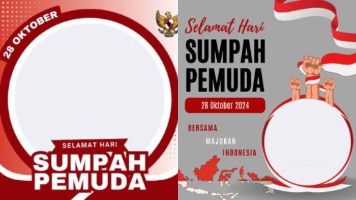 40 LINK Twibbon Hari Sumpah Pemuda 2024 Gratis dan Menarik, Download untuk Ucapan di Medsos ...