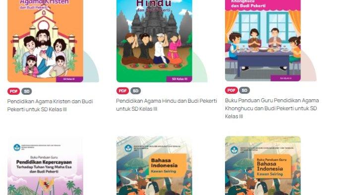 LINK Download Buku Kurikulum Merdeka Kelas 3 SD, Lengkap Semua Matpel untuk Murid dan Guru ...
