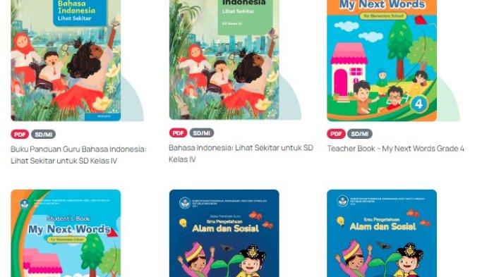 LINK Download Buku Kurikulum Merdeka Kelas 4 SD, Gratis Semua Mata Pelajaran untuk Murid dan ...