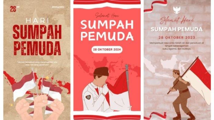 40 Poster Hari Sumpah Pemuda 2024 Menarik Cocok Jadi Ucapan di Medsos, Gratis Tinggal Download ...