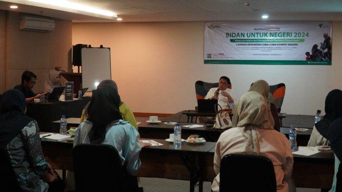 LKC Dompet Dhuafa Gulirkan Program Bidan untuk Negeri Batch 3 - Tribunjabar.id