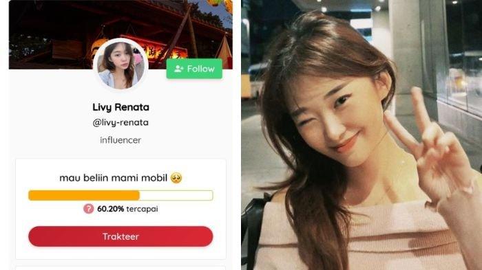 Viral Sosok Livy Renata, Selebgram Diduga Belikan Mobil untuk Ibu dari Uang Sumbangan Warganet ...