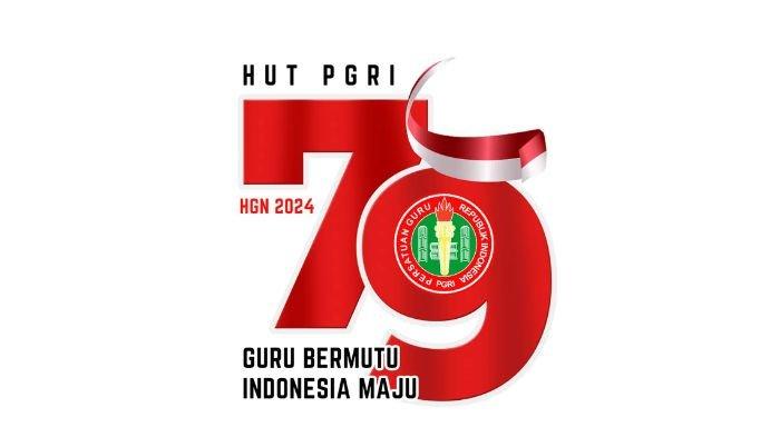 Download Logo HUT Ke-79 PGRI 12 November 2024, Format PNG, Tempel di Banner hingga Poster ...