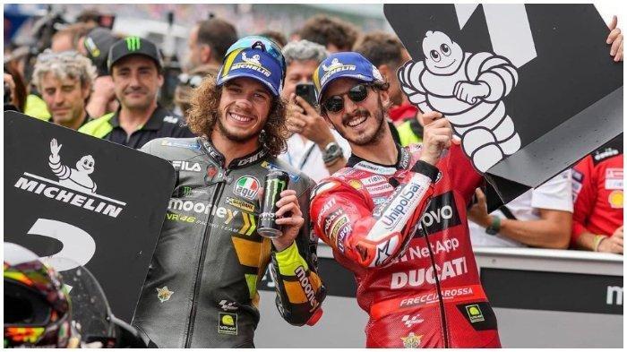 Jadwal Race MotoGP Italia 2023 Live Trans 7, Perseteruran Bagnaia dan Bezzecchi Mulai Menghangat ...
