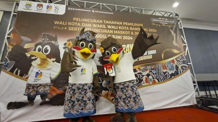 Mengenal Bara dan Aya: Maskot Burung Cangkurileung yang Dikenalkan KPU ...