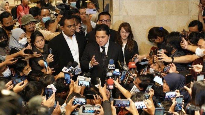 Jadi Sosok Cawapres Terkuat, Pengamat: Masyarakat Sangat Percaya Erick Thohir - Tribunjabar.id