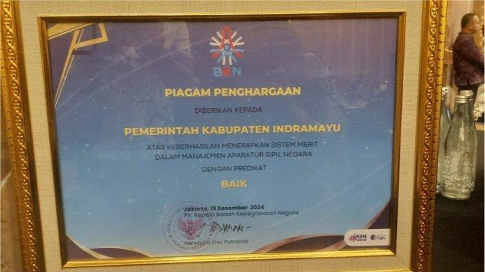 Pemkab Indramayu Raih Penghargaan BKN atas Penerapan Sistem Merit Dalam Manajemen ASN ...