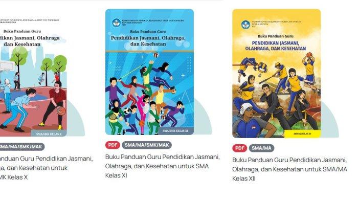 Link Download Buku Kurikulum Merdeka Panduan Guru PJOK Tingkat SMA Kelas 10–12, Gratis Format ...