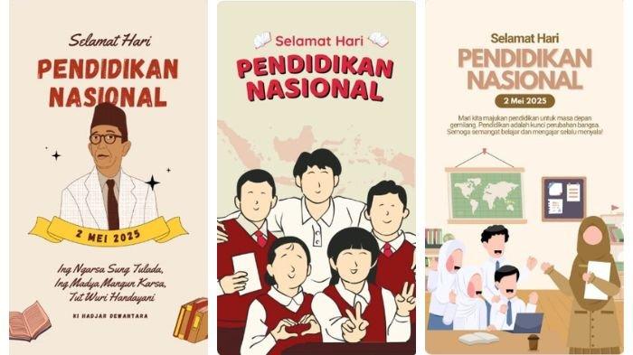 Download 20 Poster Hardiknas 2025 Desain Menarik, Gratis untuk Ucapan di Medsos pada 2 Mei ...