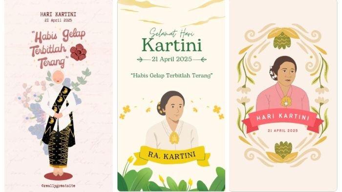 50 Poster Hari Kartini 2025 Terbaru dan Menarik, Gratis Tinggal Download untuk Ucapan di Medsos ...