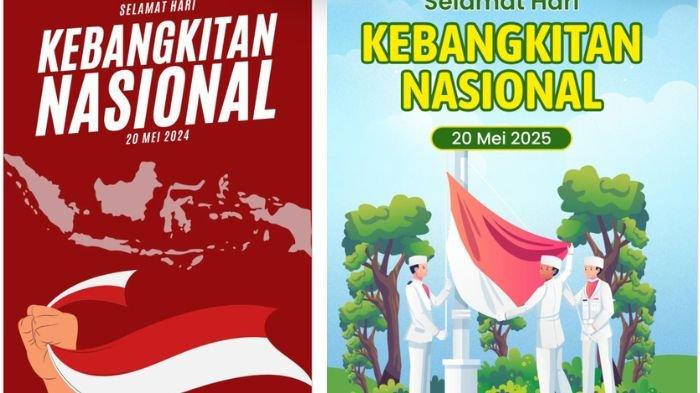 20 Poster Hari Kebangkitan Nasional 2025 dengan Gambar Menarik, Gratis Download untuk Ucapan ...