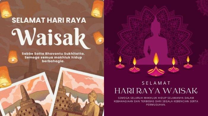 40 Poster Hari Raya Waisak 2025 Gratis Tinggal Download, Cocok untuk Ucapan di Media Sosial ...
