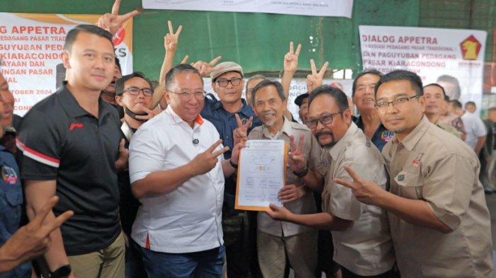 Paslon HD Dengarkan Curhatan Asosiasi Pedagang Pasar, Ini yang ...