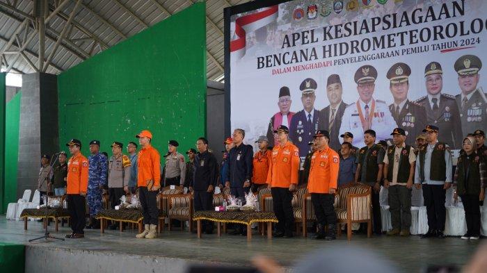 Pemilu di Puncak Musim Hujan, Pemkab Bandung Antisipasi Bencana dengan Apel Kesiapsiagaan ...