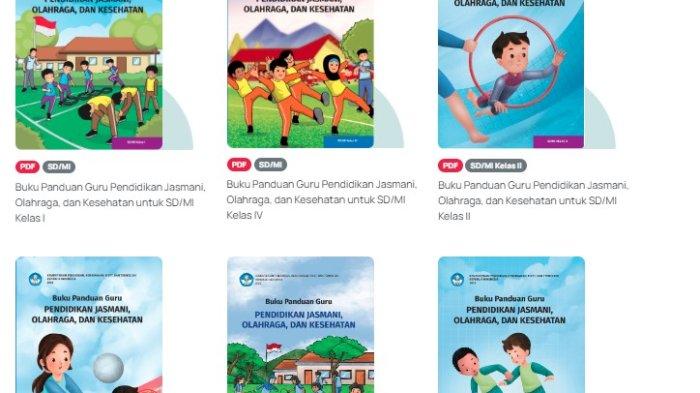 Link Download Buku Kurikulum Merdeka Matpel PJOK untuk Guru SD, Lengkap Kelas 1–6 Format PDF ...