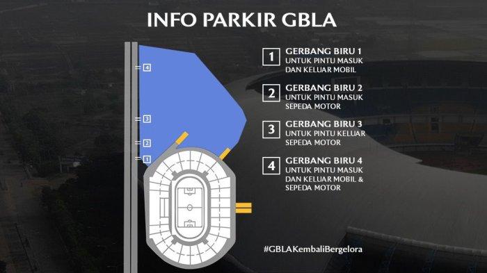 Peta, Tarif, dan Skema Pembayaran Parkir Baru Laga Persib Bandung Vs ...