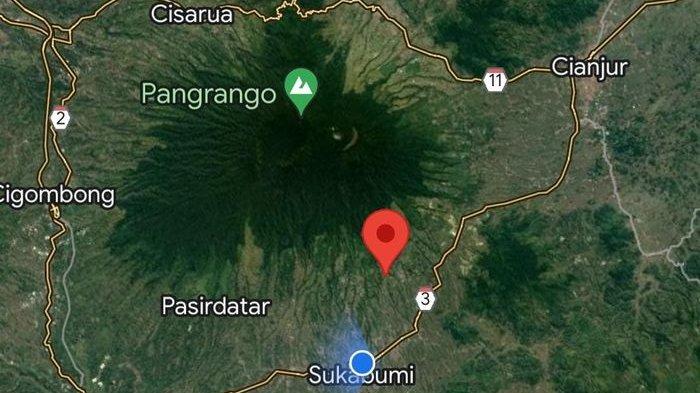 BMKG Belum Bisa Pastikan Ada Sesar Aktif di Kaki Gunung Gede Pangrango Sukabumi - Tribunjabar.id