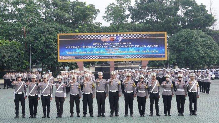 Polda Jabar Gelar Pasukan untuk Ops Keselamatan Lodaya 2025 yang Berlangsung 14 Hari ...