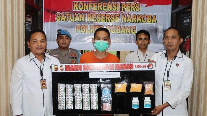 Dua Pengedar Obat Sediaan Farmasi Dibekuk Polres Subang, Hexymer Ribuan Butir Diamankan ...