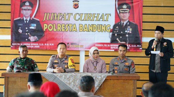 Di Tengah Bulan Ramadhan Polresta Bandung Tetap Konsisten Gelar Jumat Curhat - Tribunjabar.id