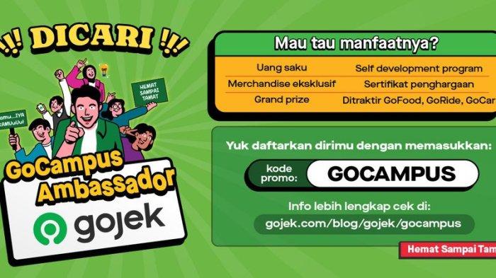 Bikin Konten Dapat Uang Jajan Gratis? Yuk Ikutan GoCampus Ambassador ...