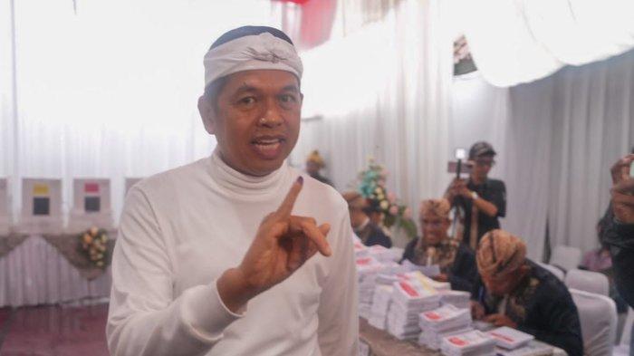 Prabowo-Gibran Menang Telak di TPS Tempat Dedi Mulyadi Mencoblos di Pasawahan Purwakarta ...
