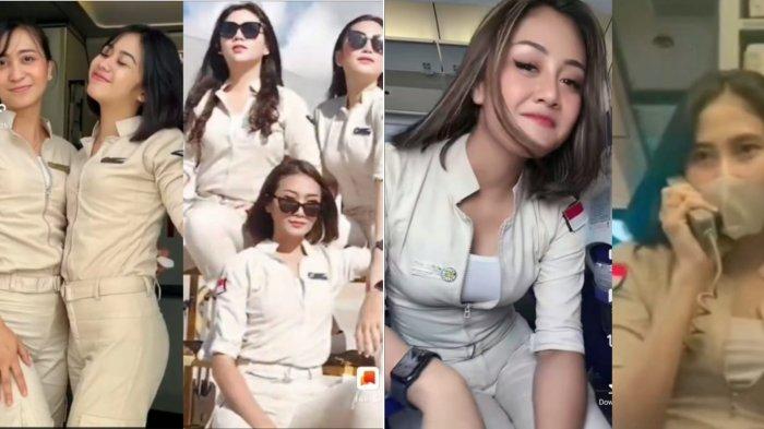 Mengintip Deretan Pramugari Super Air Jet, Tampil Berbeda Bak Bidadari di Kabin Pesawat ...