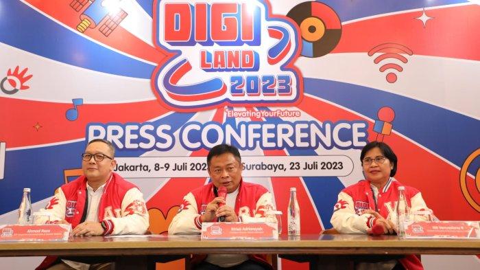Sambut Usia 58 Tahun, Telkom Kembali Gelar Digiland 2023 - Tribunjabar.id