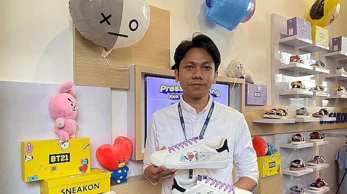 Brand Sepatu Lokal Sneakon Kolaborasi Bikin Produk Berkarakter BT21 ...