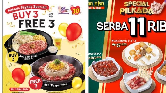 Sudah Mencoblos? Ini Daftar 20 Promo Pilkada 2024, dari Bakmi GM sampai ...