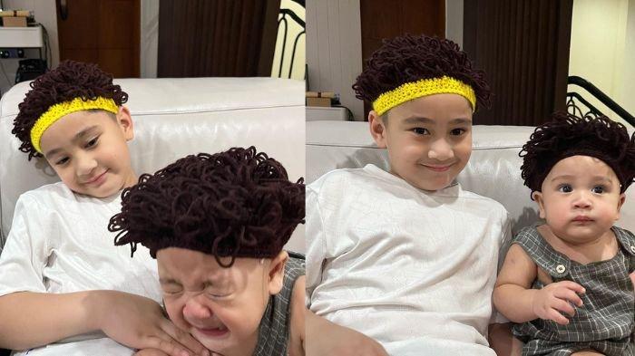 Rafathar dan Rayyanza Kompak Berubah Gaya Rambut Jadi Kribo, Ini Ulah ...