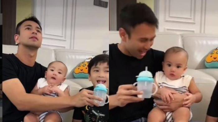 Raffi Ahmad Ajarkan Rayyanza dan Rafathar Untuk Gimmick, Cipung Sampai Bingung, Netizen: Lawak ...