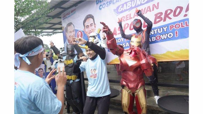 Raih Kemenangan Total Prabowo-Gibran, Komunitas Cosplay Jabar Bergerak ...