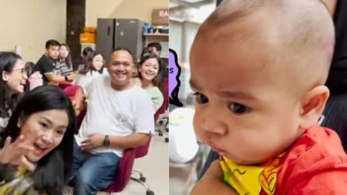 Rayyanza Sidak Karyawan Rans Entertainment, Cipung Dijuluki Baby Boss ...