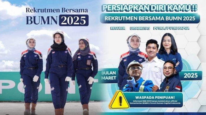 Jadwal Pendaftaran Rekrutmen Bersama BUMN 2025 Segera Dibuka, Berikut Persyaratan yang ...