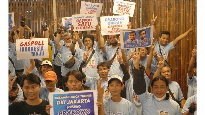Relawan Erick Thohir Jakarta Bersama Gaspoll Bro Siap Bawa Prabowo-Gibran Menang Satu Putaran ...