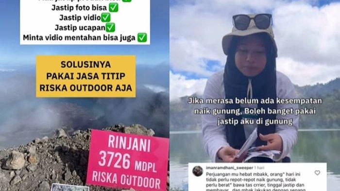Sosok Riska Mahasiswi Viral Buka Jastip Video dan Foto saat Naik Gunung ...