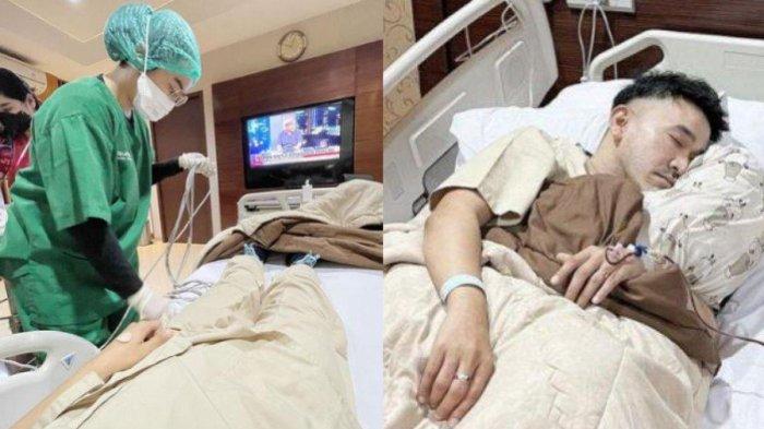 Ruben Onsu Dilarikan ke Rumah Sakit Mata Terpejam Bibir Pucat, Suami Sarwendah Dapat Transfusi ...