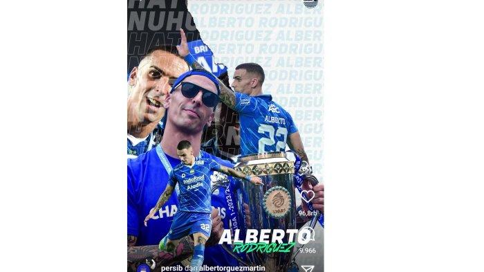 Persib Bandung Sampaikan 'Hatur Nuhun' untuk Alberto Rodriguez Martin ...