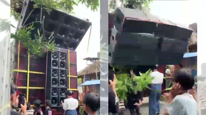 Viral Video Sound Horeg Jatuh dari Ketinggian 5 Meter di Bondowoso, Korban Alami Luka 7 Jahitan ...