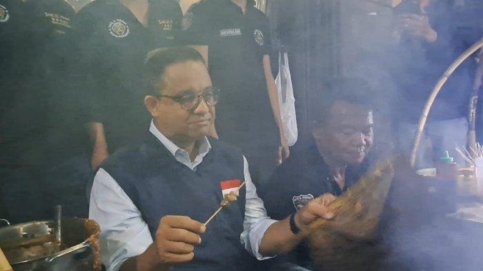 Di Sukabumi, Anies Baswedan Bakar Sate Sendiri, Kenang Masa Sekolah: Sate Bikinan Saya Paling ...